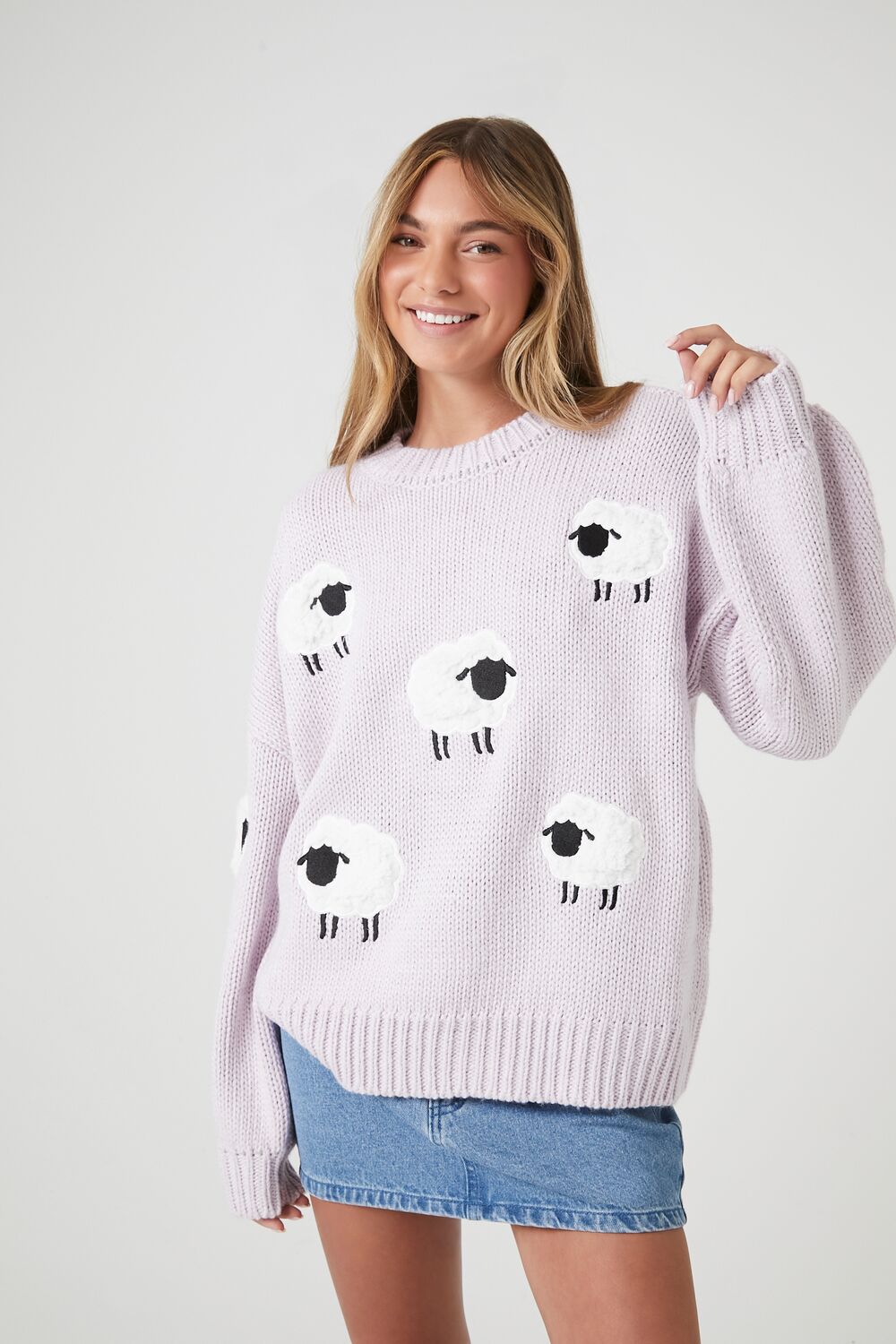 Forever 21 Sheep Sweater