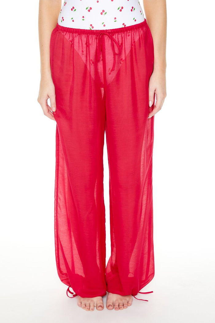 Sheer Swim Cover-Up Pants