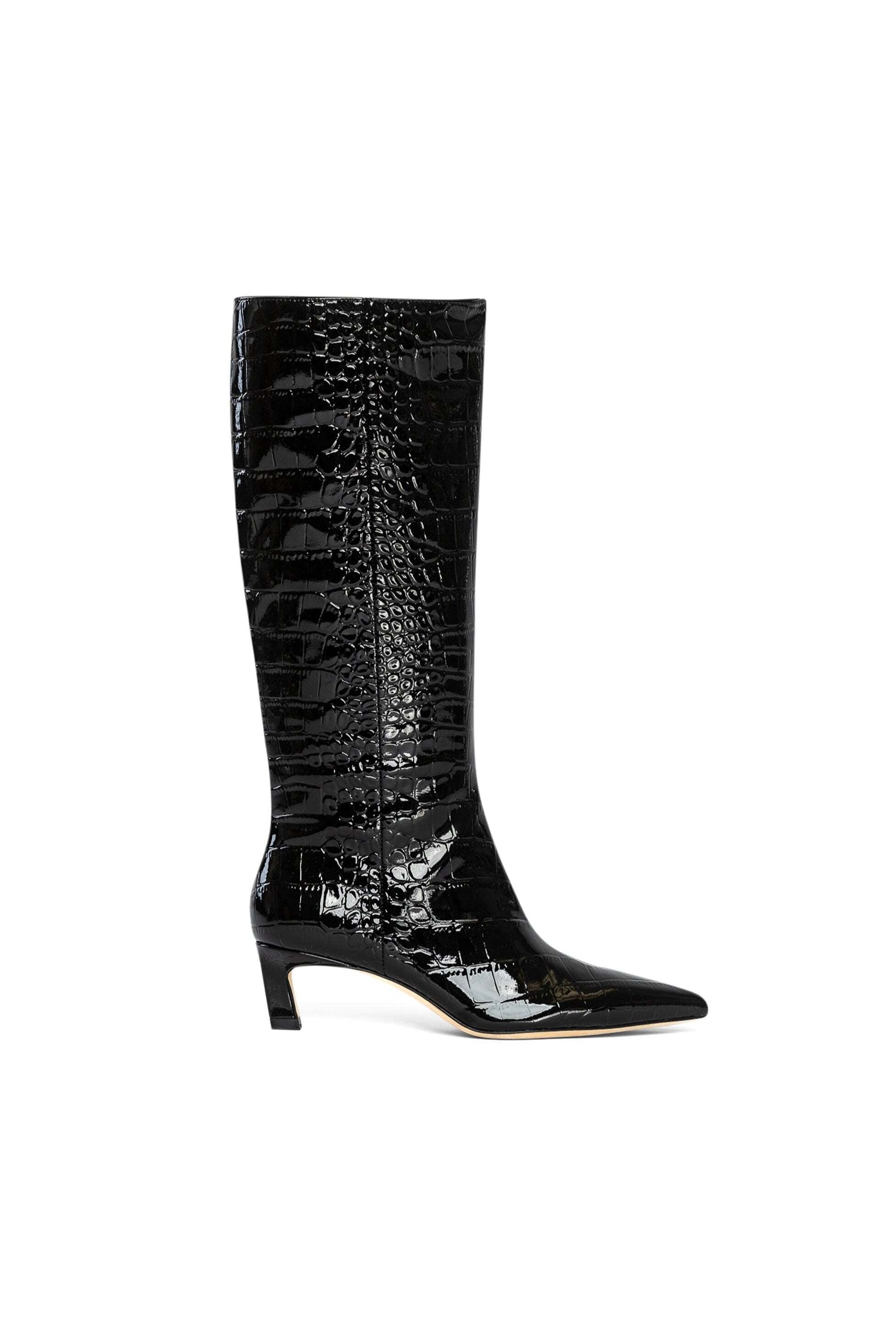 Allegra James Bella Crocodile Printed Leather - 6 – FOREVER 21
